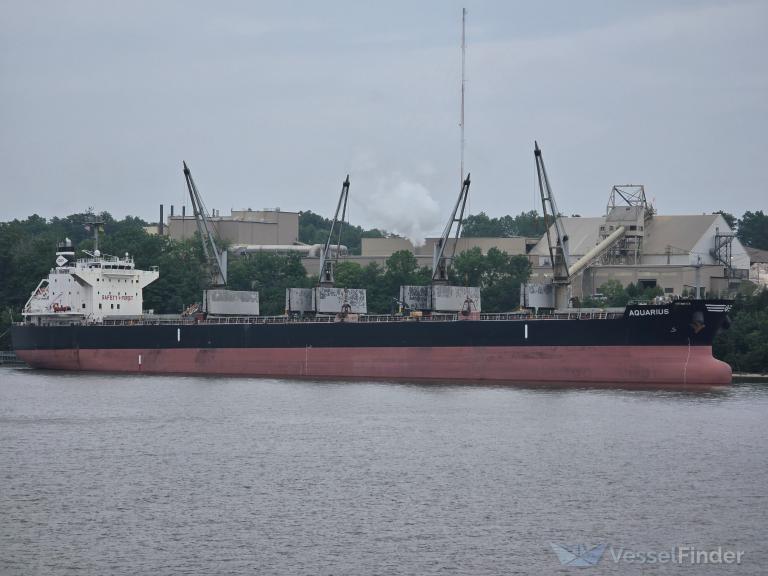AQUARIUS, Bulk Carrier - Details and current position - IMO 9634438 ...