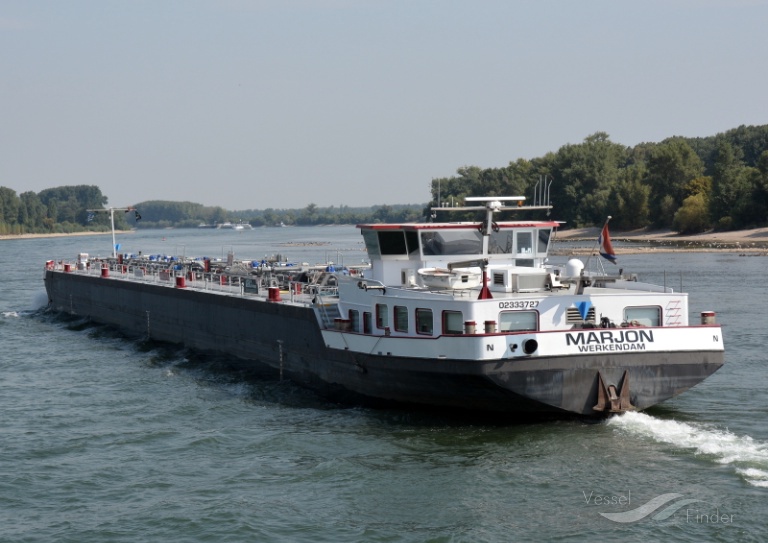 MARJON, Inland Tanker - Details and current position - IMO 9636474 ...