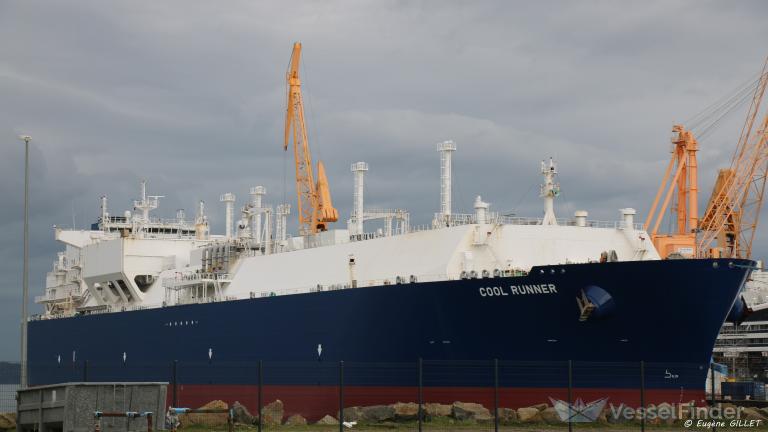 COOL RUNNER, LNG Tanker - Details and current position - IMO 9636797 - VesselFinder