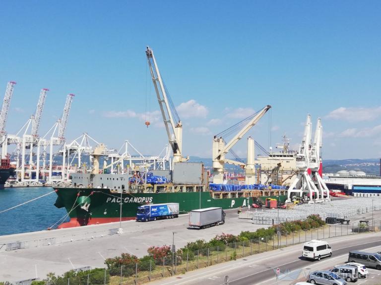 PAC CANOPUS, General Cargo Ship - Details and current position - IMO ...
