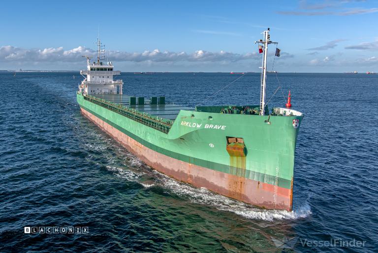 ARKLOW BRAVE, General Cargo Ship - Details and current position - IMO ...