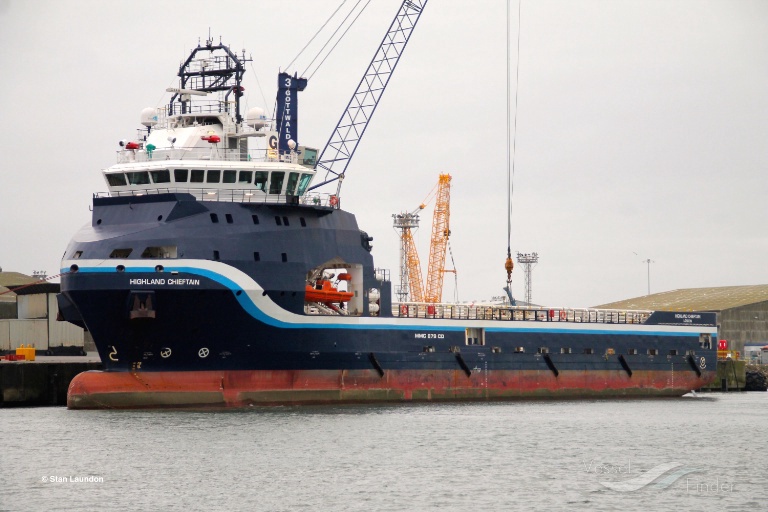 HIGHLAND CHIEFTAIN, Offshore Tug/Supply Ship - Details and current ...