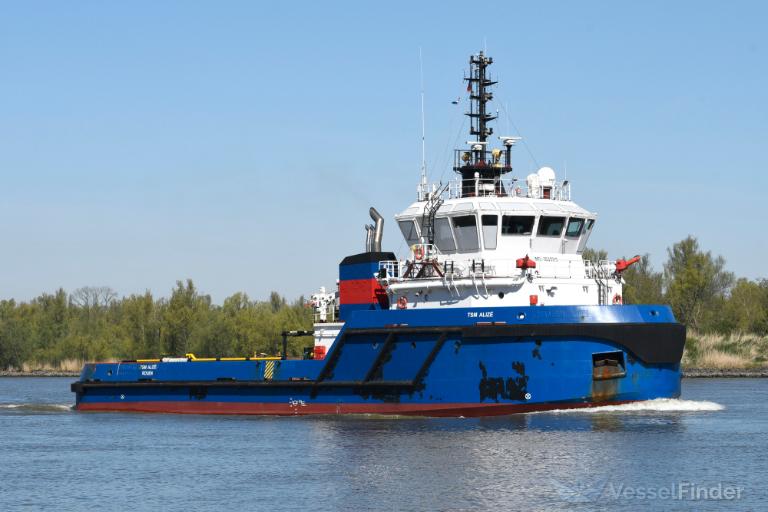 TSM ALIZE, Offshore Tug/Supply Ship - Details and current position ...