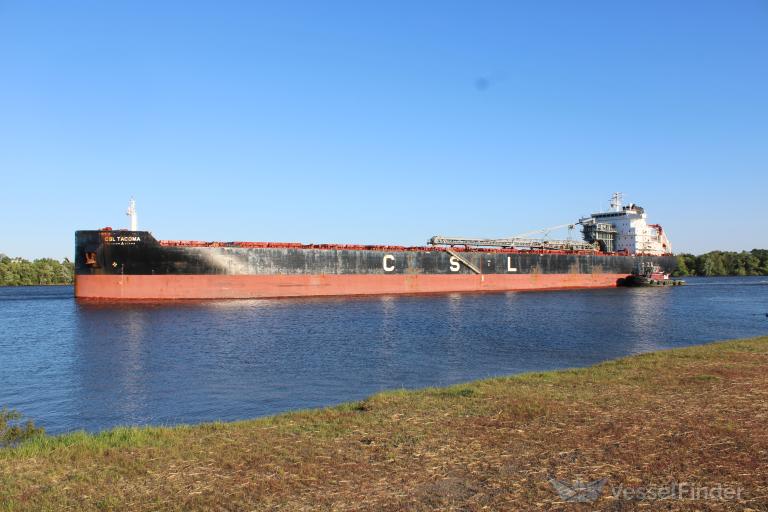CSL TACOMA, Self Discharging Bulk Carrier - Details and current ...