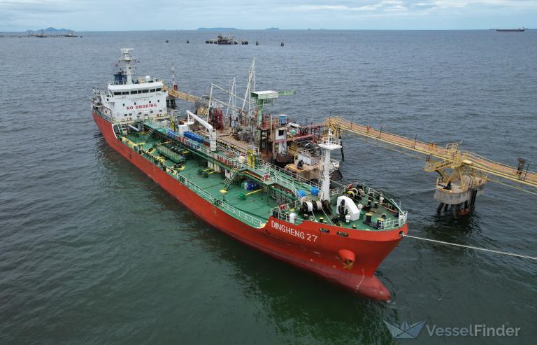 DING HENG 27, Chemical/Oil Products Tanker - Details and current ...