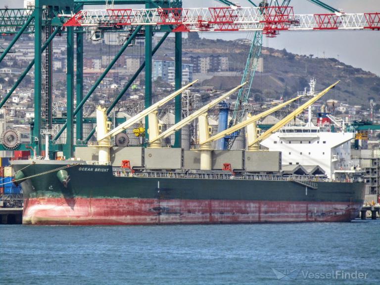 OCEAN BRIGHT, Bulk Carrier - Details and current position - IMO 9643192 ...