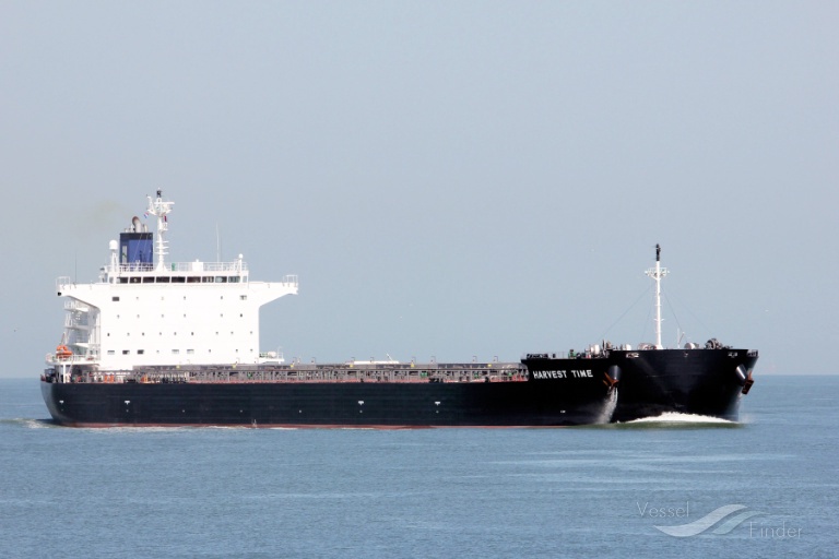 HARVEST TIME, Bulk Carrier - Detalles del buque y posición actual - IMO 9643881 MMSI 538006106 ...