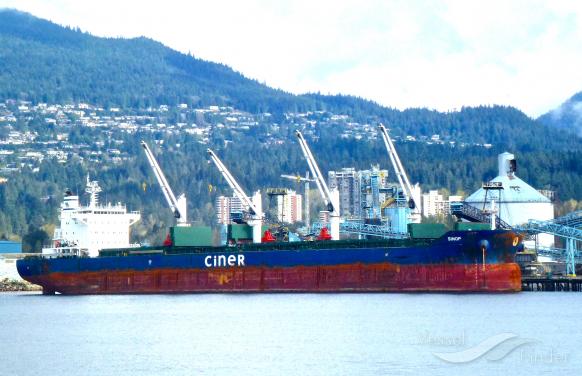 SINOP, Bulk Carrier - Details and current position - IMO 9644184 ...
