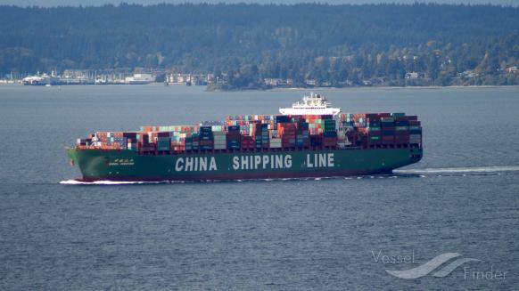 CSCL WINTER, Container Ship - Detalles del buque y posición actual ...