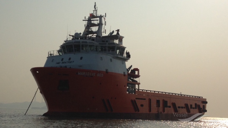 MARIDIVE 603, Offshore Tug/Supply Ship - Details and current position ...