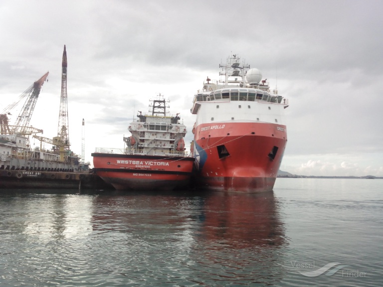 CREST APOLLO, Offshore Tug/Supply Ship - Details and current position ...