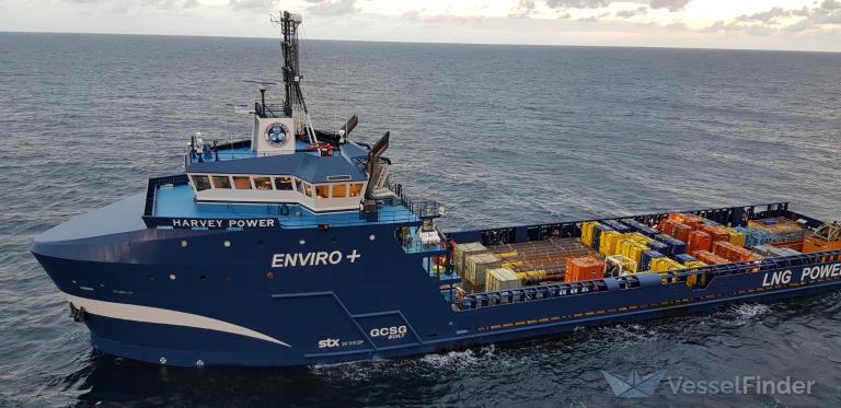 HARVEY POWER, Offshore Tug/Supply Ship - Details and current position ...