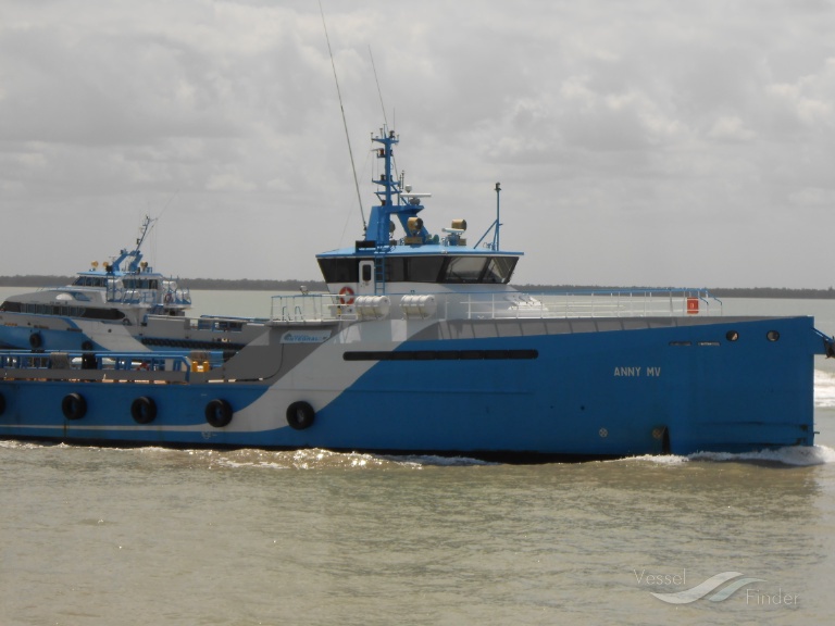 ANNY MV, Offshore Tug/Supply Ship - Detalles del buque y posición ...