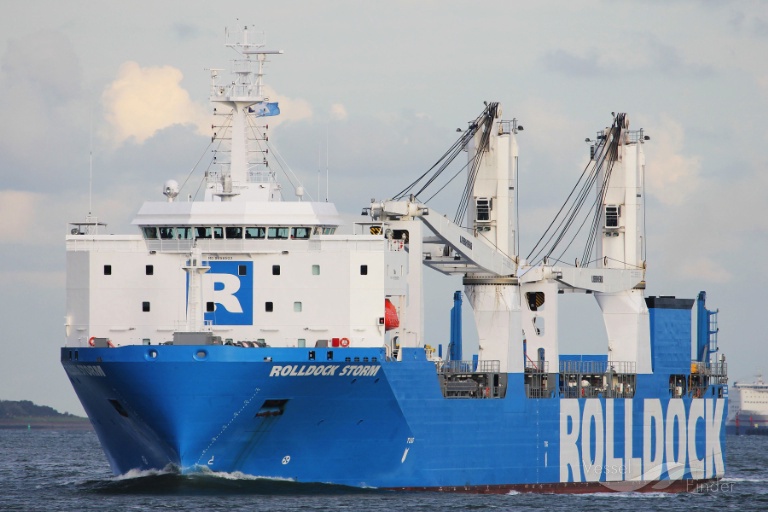 ROLLDOCK STORM, Heavy Load Carrier - Details and current position - IMO ...