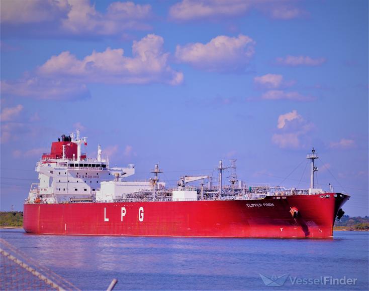 CLIPPER POSH, LPG Tanker - Details and current position - IMO 9656747 ...