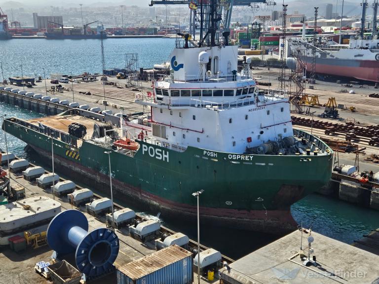POSH OSPREY, Anchor Hoy - Details and current position - IMO 9658264 ...