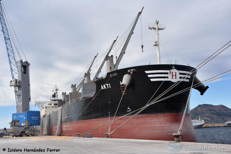 AKTI, Bulk Carrier - Details and current position - IMO 9660619 ...