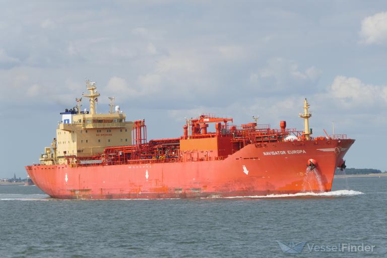 NAVIGATOR EUROPA, LPG Tanker - Details and current position - IMO ...