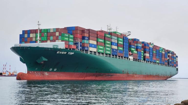 EVER TOP, Container Ship - Details and current position - IMO 9665619 ...