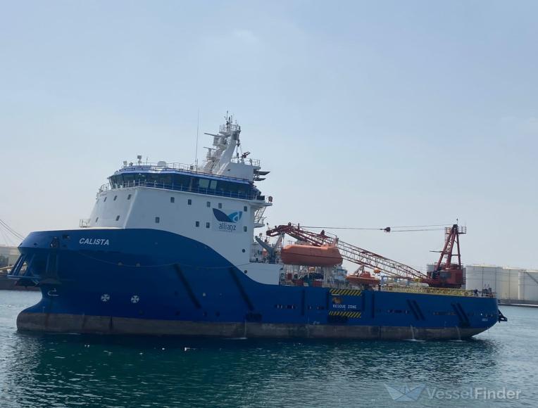 CALISTA, Offshore Support Vessel - Details and current position - IMO ...
