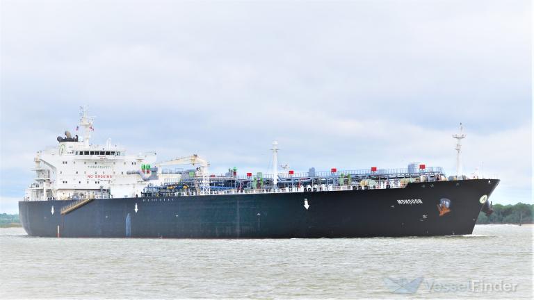 MONSOON, LPG Tanker - Details and current position - IMO 9667564 ...