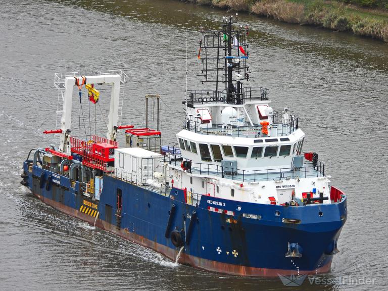 GEO OCEAN IX, Research Vessel - Details and current position - IMO ...