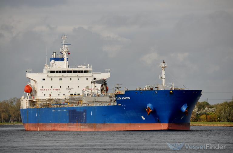 LVM AARON, Chemical/Oil Products Tanker - Details and current position ...