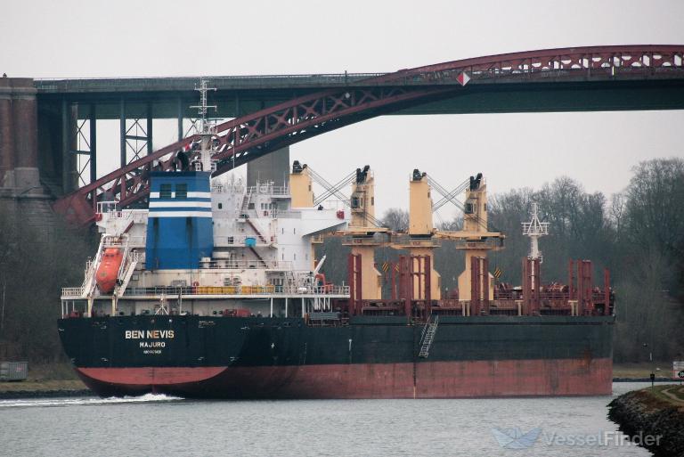 BEN NEVIS, Bulk Carrier - Details and current position - IMO 9670420 ...