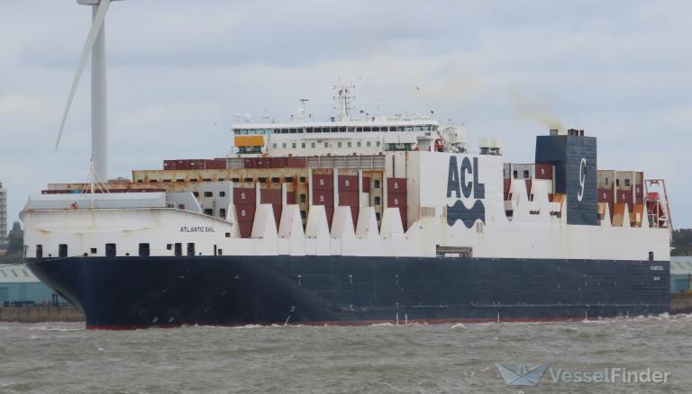 ATLANTIC SAIL, Container Ship - Details and current position - IMO ...