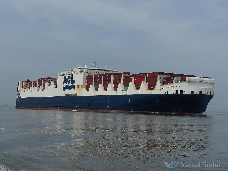 ATLANTIC SUN, Container Ship - Details and current position - IMO ...
