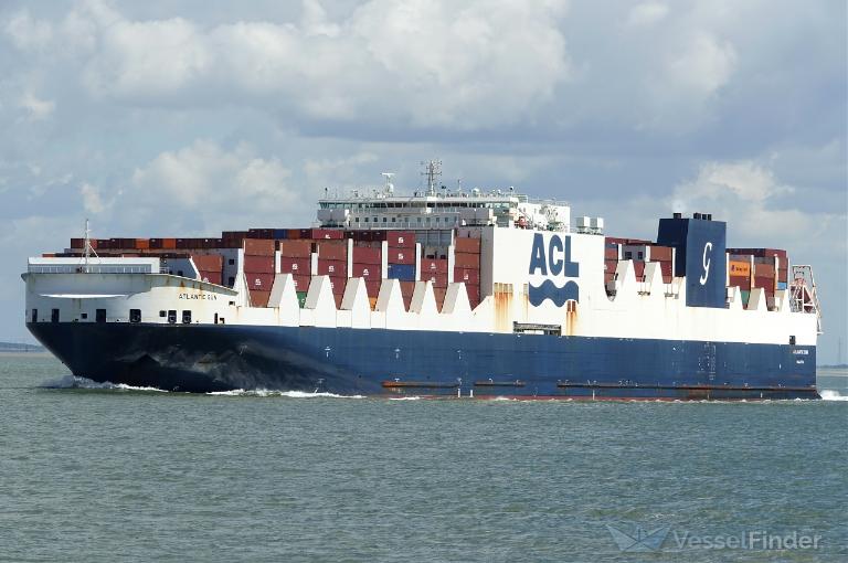 ATLANTIC SUN, Container Ship - Schiffsdaten und aktuelle Position - IMO ...