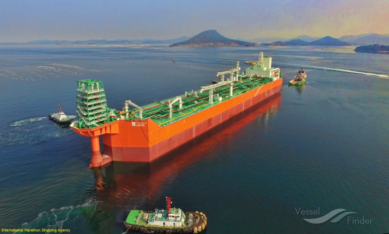 GAZA MARINE TERMINAL, FSO - Details and current position - IMO 9673135 ...