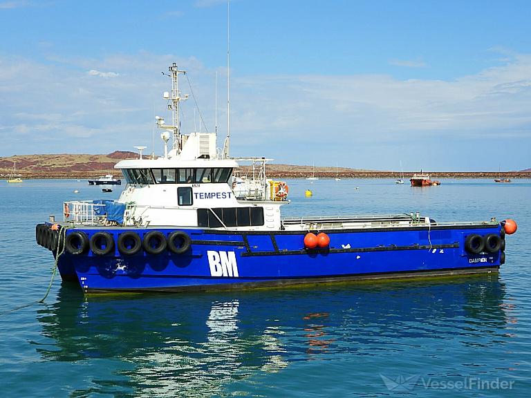 TEMPEST, Offshore Tug/Supply Ship - Details and current position - IMO ...