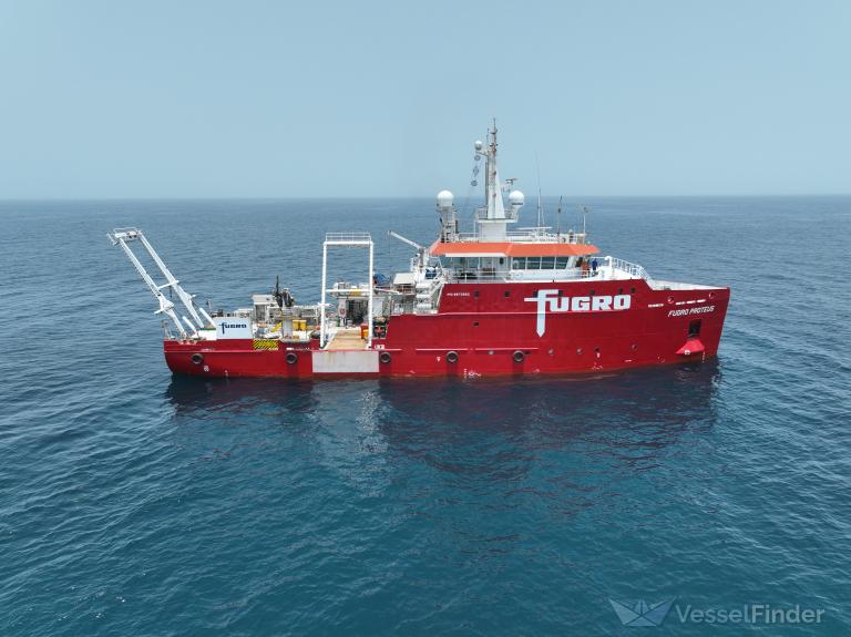 FUGRO PROTEUS, Research Vessel - Details and current position - IMO 9675860 - VesselFinder