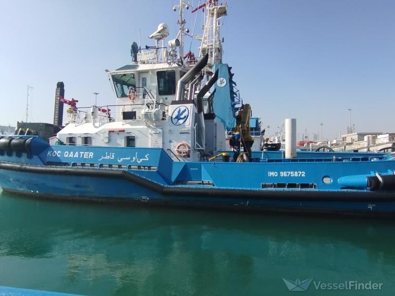 KOC QAATER, Tug - Details and current position - IMO 9675872 - VesselFinder