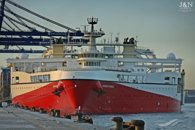 RAMFORM HYPERION, Research Vessel - Details and current position - IMO ...