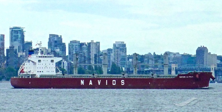 NAVIOS LA PAIX, Bulk Carrier - Details and current position - IMO ...