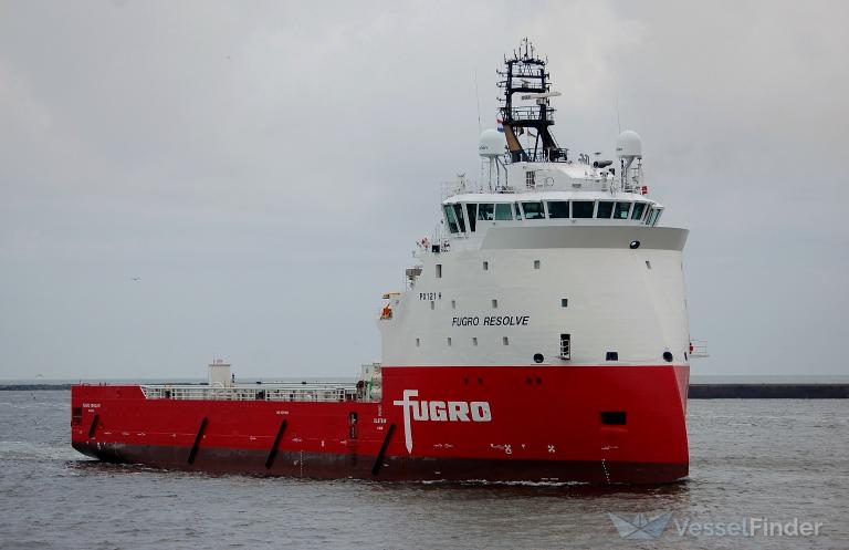 FUGRO RESOLVE, Offshore Tug/Supply Ship - Details and current position ...