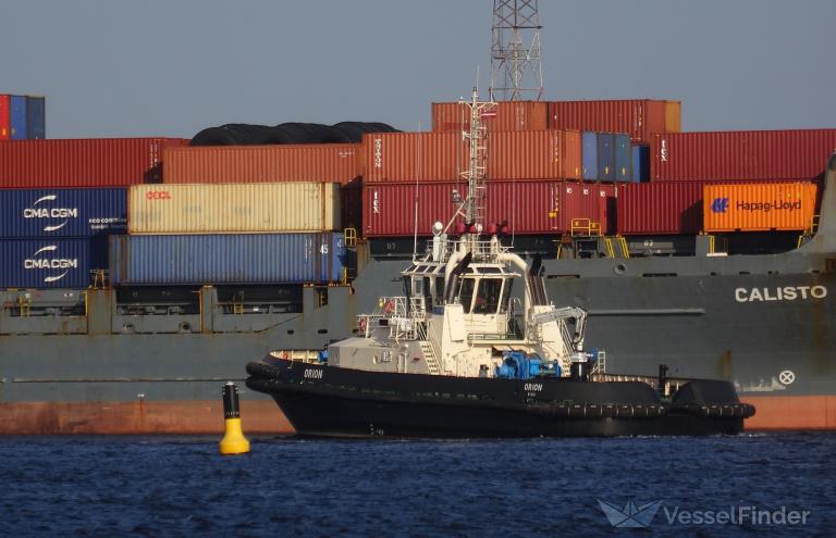 ORION, Tug - Details and current position - IMO 9679775 - VesselFinder