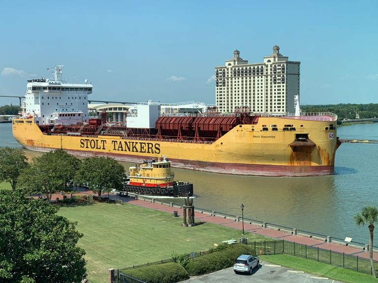 STOLT SINCERITY, Chemical/Oil Products Tanker - Scheepsdetails en huidige positie - IMO 9680085 ...