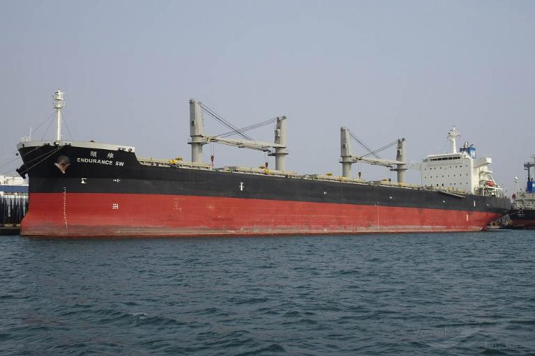 ENDURANCE SW, Bulk Carrier - Details and current position - IMO 9681508 ...