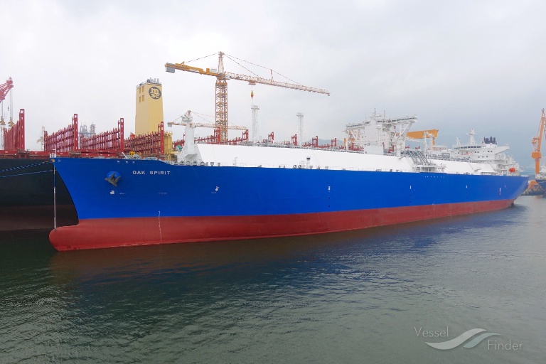 SEAPEAK OAK, LNG Tanker - Details and current position - IMO 9681699 ...