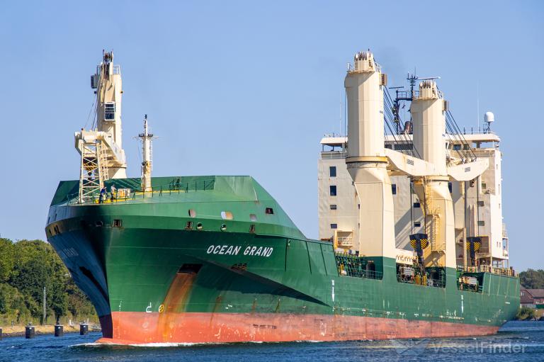 OCEAN GRAND, General Cargo Ship - Details and current position - IMO ...