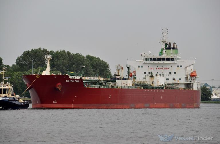 SILVER EMILY, Chemical/Oil Products Tanker - Details and current ...