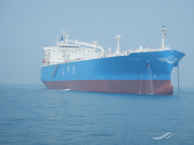 ALBERT, LPG Tanker - Scheepsdetails en huidige positie - IMO 9682447 ...