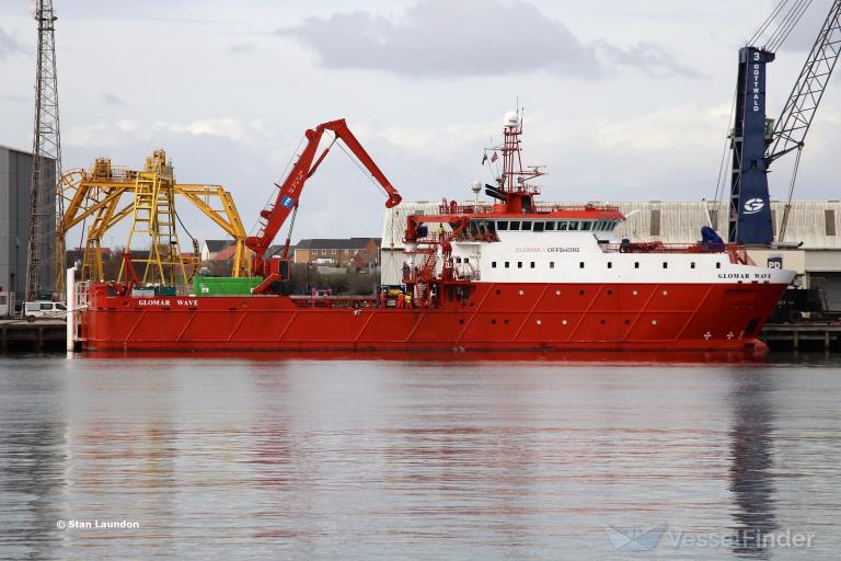 GLOMAR WAVE, Offshore Support Vessel - Details and current position ...