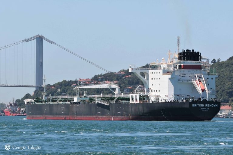 BRITISH RENOWN, Crude Oil Tanker - Scheepsdetails en huidige positie ...