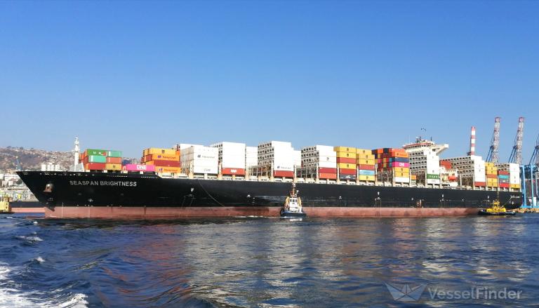 SEASPAN BRIGHTNESS, Container Ship - Details and current position - IMO ...