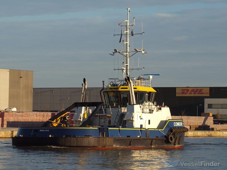 CONDOR, Tug - Details and current position - IMO 9685786 - VesselFinder