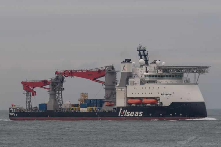 FORTITUDE, Offshore Support Vessel - Dane statku i aktualna pozycja ...